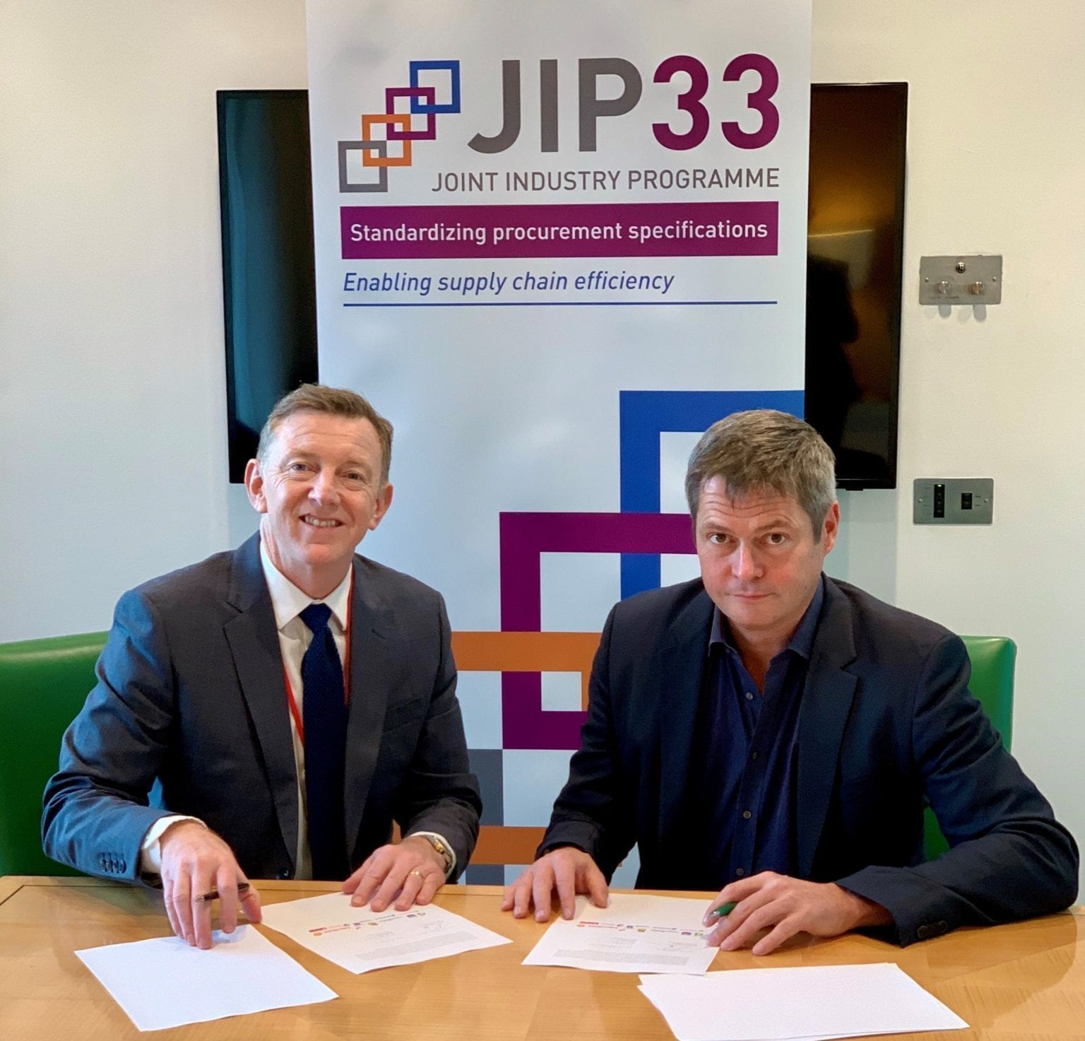 First engineering contractor signs up to JIP33 - JIP33