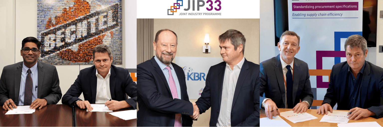 Seven more Engineering Contractors sign up as JIP33 Partners - JIP33